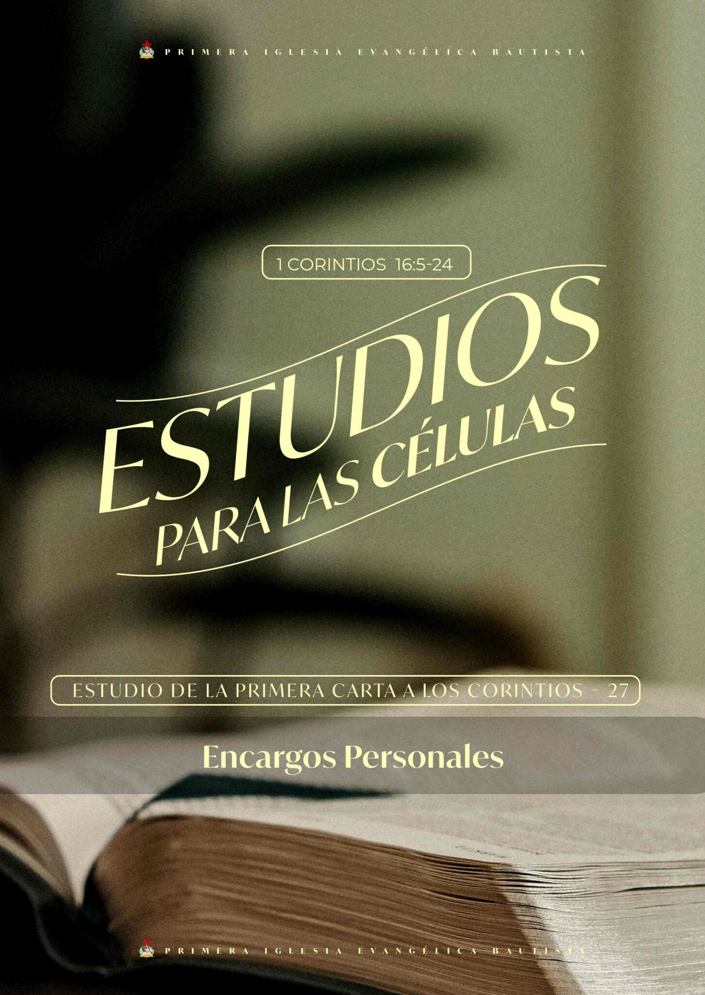 Libro 1ra Corintios – PIEB 12